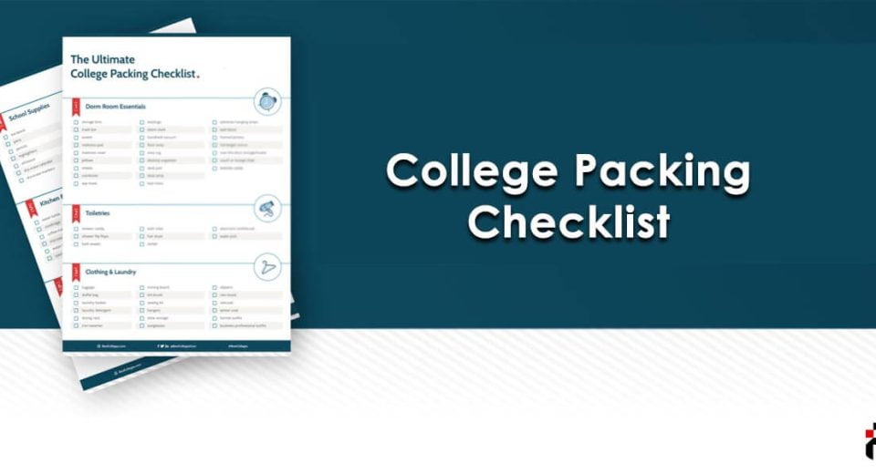 College Packing Checklist Archives - Intellectfolks